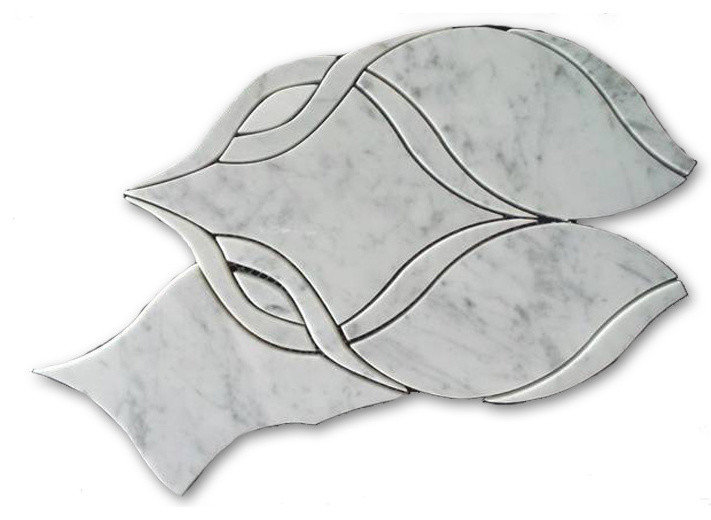 Water Jet Cut Custom Mosaic Tiles - Contemporary - Mosaic Tile - by GL ...