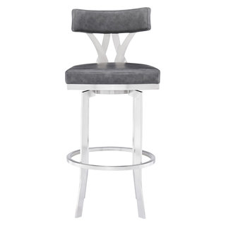 Natalie Bar Height Barstool - Contemporary - Bar Stools And Counter ...