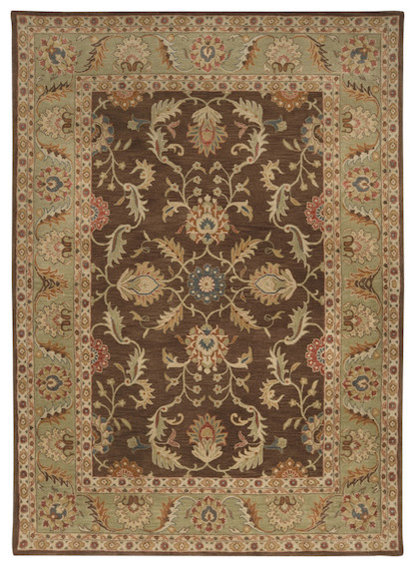 8' x 10' Oval Rug, 8' x 11' - Traditional - Area Rugs - by Emma Mason ...