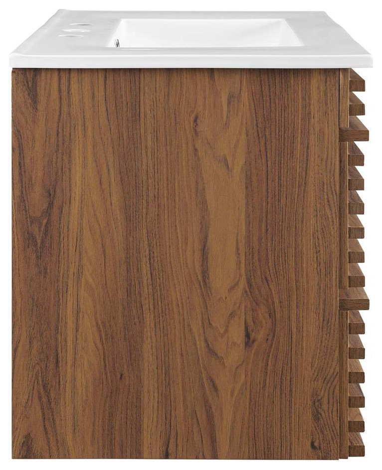 Render 30 Wall-Mount Bathroom Vanity - Contemporary - Bathroom Vanities ...