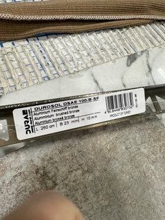 Schluter to match deltas champagne bronze!