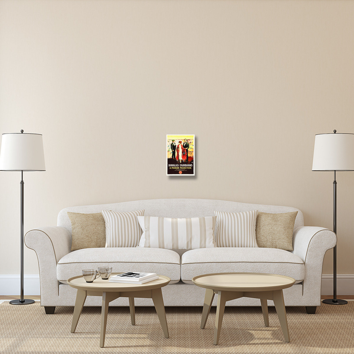 "A Modern Musketeer, 1917" Canvas by Hollywood Photo Archive, 12x18 ...