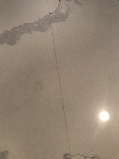 Help! Seam in quartz... | Houzz Forum