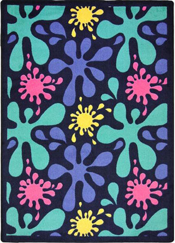 Kid Essentials Rug, Splat, 7'8"x10'9" - Contemporary - Kids Rugs - by ...