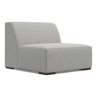 Rex Center Armless Sofa Module - Transitional - Armchairs And Accent ...