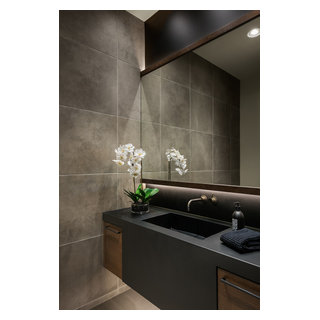 Urban Modern - Powder Room - Contemporary - Powder Room - Phoenix - by ...
