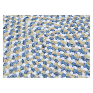 Confetti Rug, Blue Sample Swatch, 1'2"x1'8" Sample - Contemporary ...
