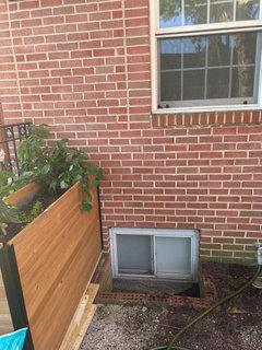 Extra large planter tipping over