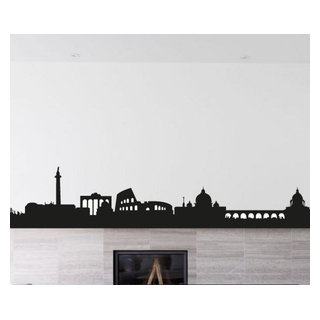 Rome Skyline Vinyl Wall Decal or Car Sticker SS044EY, 120 in ...