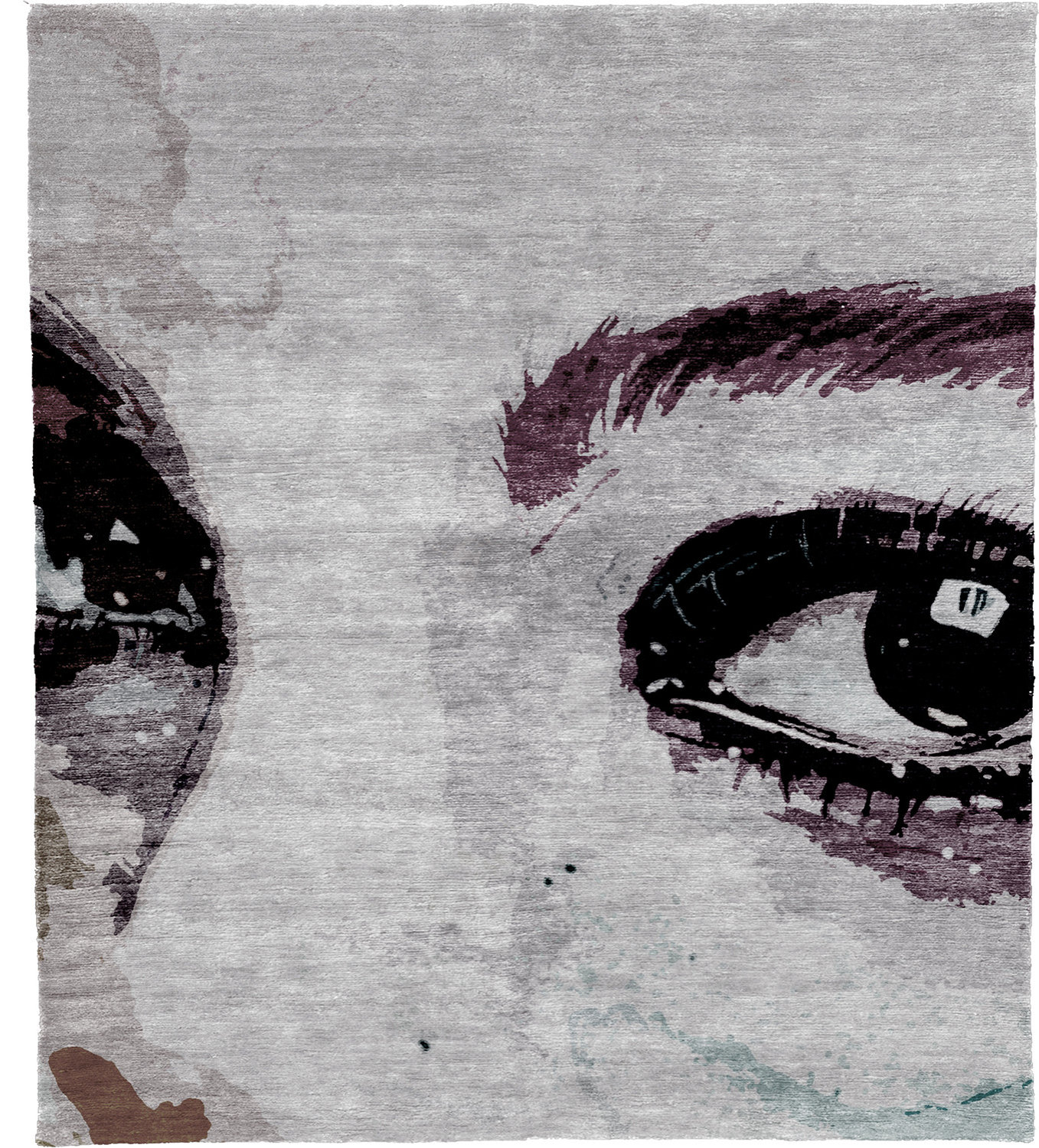 Genevieve B Wool Hand Knotted Tibetan Rug, 8' Round - Contemporary ...