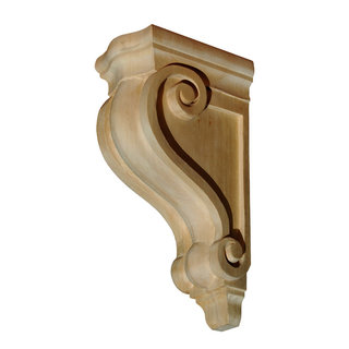 Tradition Plain Corbel, Basswood - Mediterranean - Corbels - by ...