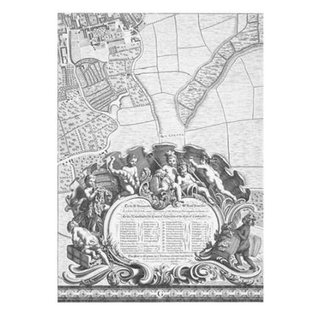 Roque Sectional map of London 1748 Print, 10 x 14 - Contemporary ...