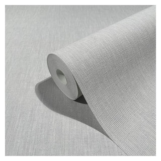 Textured Wallpaper Plain Featuring Solid Wall, 33962, One Roll ...