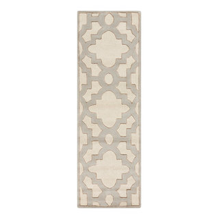 Modern Classics Area Rug, 2'6" x 8' Runner - Mediterranean - Hall And ...