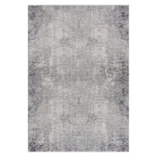 Abington Ab10202 Gray 7.10x10.6 Area Rug - Contemporary - Area Rugs ...