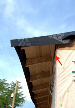 Exposed rafter tails?
