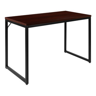 Modern Commercial Grade Desk Industrial Style Computer Desk Sturdy Home ...
