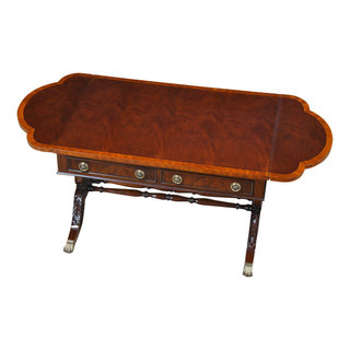 Lyre or Harp Coffee Table - Victorian - Coffee Tables - by Niagara ...