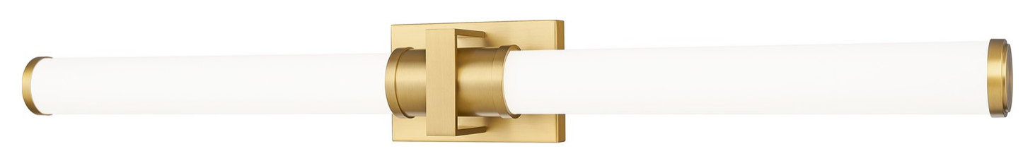 Idris LED Vanity in Modern Gold - Transitional - Bathroom Vanity ...