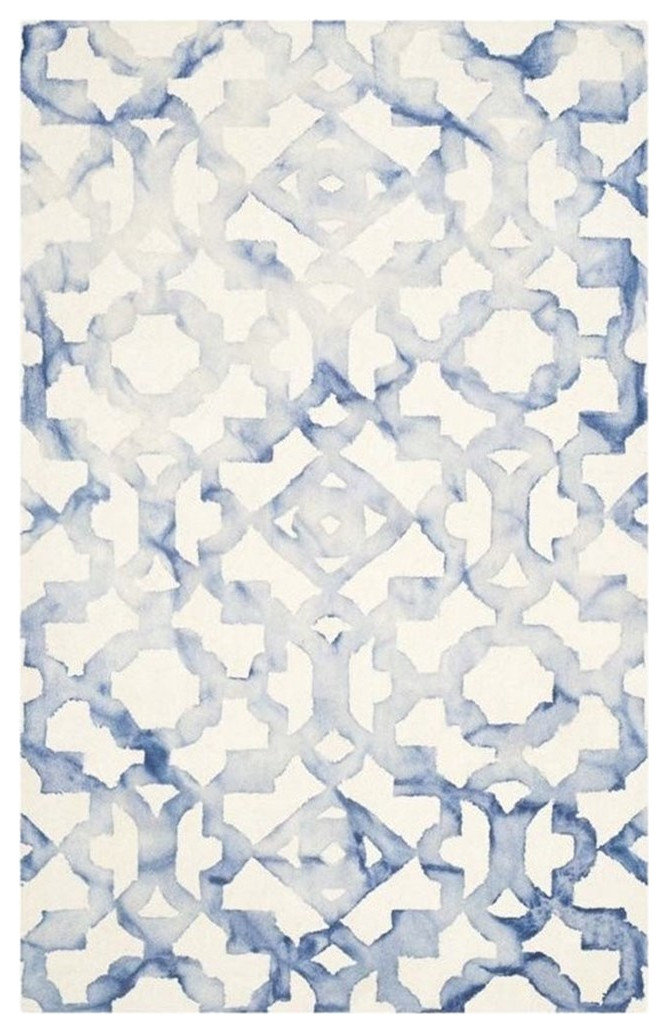 Safavieh Dip Dyed Ivory Contemporary Rug - 8' x 10', 8' x 10 ...