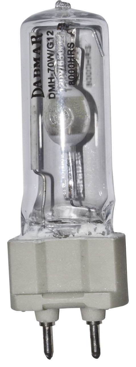DABMAR LIGHTING DL-MH70/G12 70 Watt MH G12 2-Pin-Base, White - Led ...