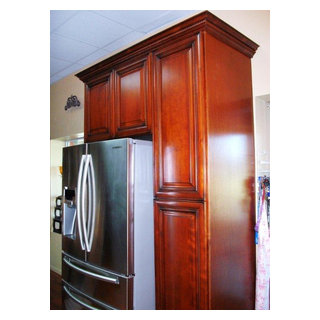 Cherry Rope Kitchen Cabinets Home Design - Traditional - Columbus - by ...