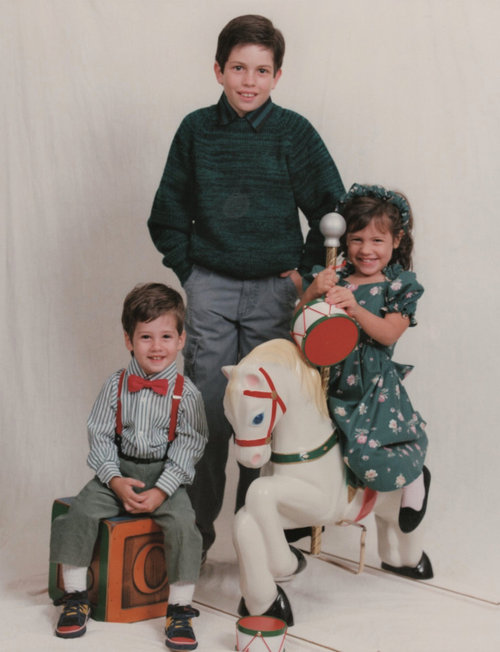 Old family holiday photos