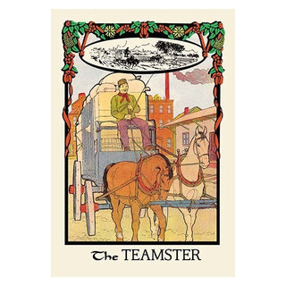 The Teamster, 20" x 30" - Traditional - Prints And Posters - by ...