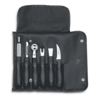 Wusthof Silverpoint II 7pc Garnishing Kit - Contemporary - Knife Sets ...