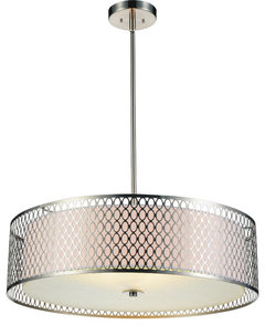 Pendant Lights over Peninsula