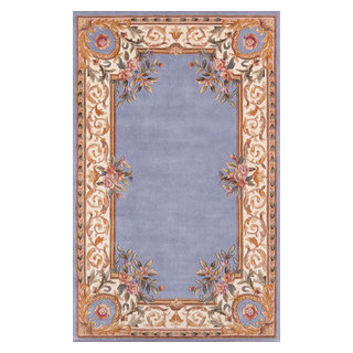 Momeni Harmony-2 Hai-7 Rug, Blue, 2'0"x3'0" - Victorian - Area Rugs ...