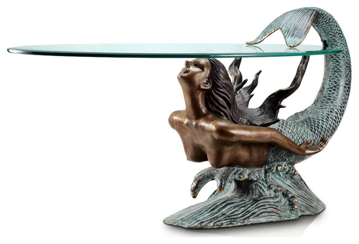 Diving Mermaid Coffee Table - Beach Style - Coffee Tables - by Imtinanz ...