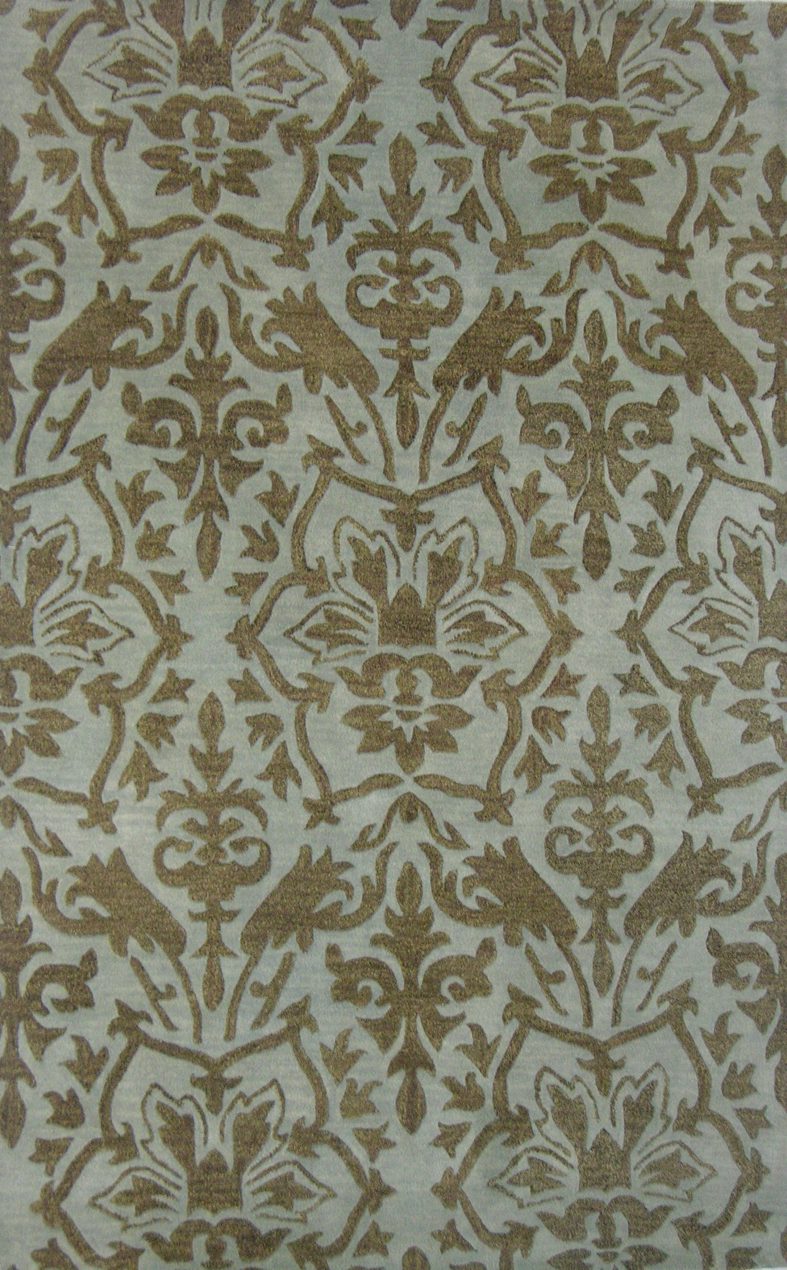 Bali Light Blue Rug Handtufted With New Zealand Wool, 1.6 X 1.6 ...