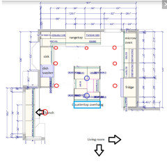 Help! Recessed light placement adjustment after bad placement