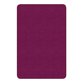 Flagship Carpets AS-22CB Americolors Cranberry, 4x6 - Contemporary ...