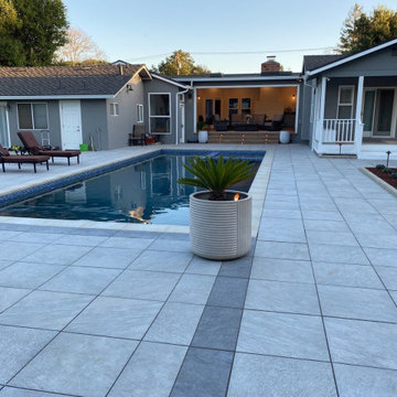 Porcelain Pavers Pool Deck - Photos & Ideas | Houzz