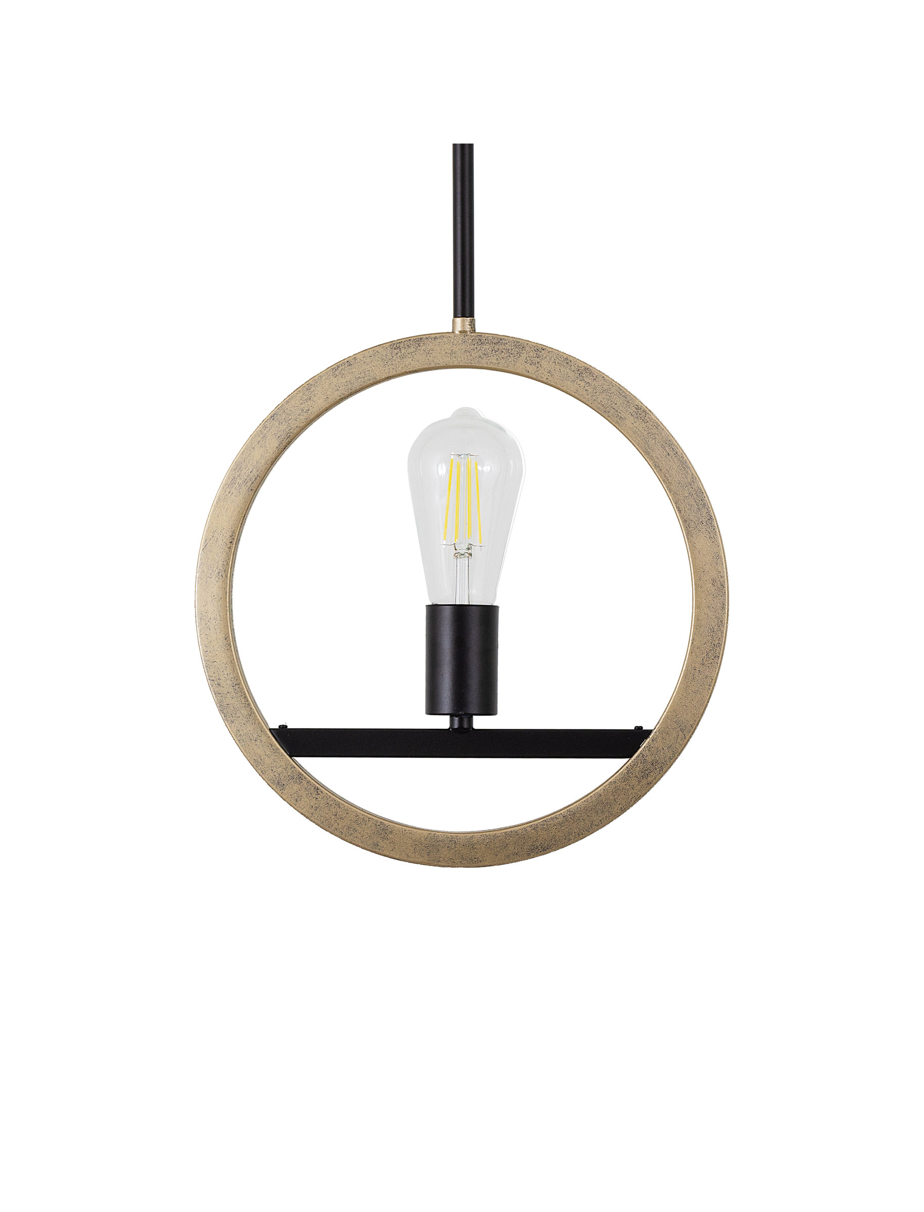 One Light Pendant - Industrial - Pendant Lighting - by HedgeApple | Houzz
