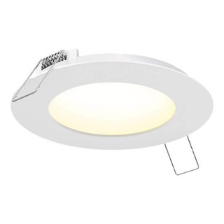 DALS Lighting 5003-CC Excel 3" Integrated LED Wafer Recessed Trim ...
