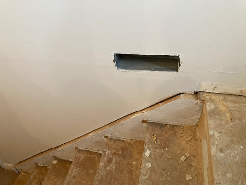 How do I finish stair do stringers