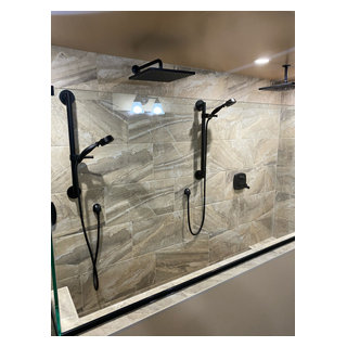 Custom Walk-In Shower Remodels (Various Locations) - Traditional ...