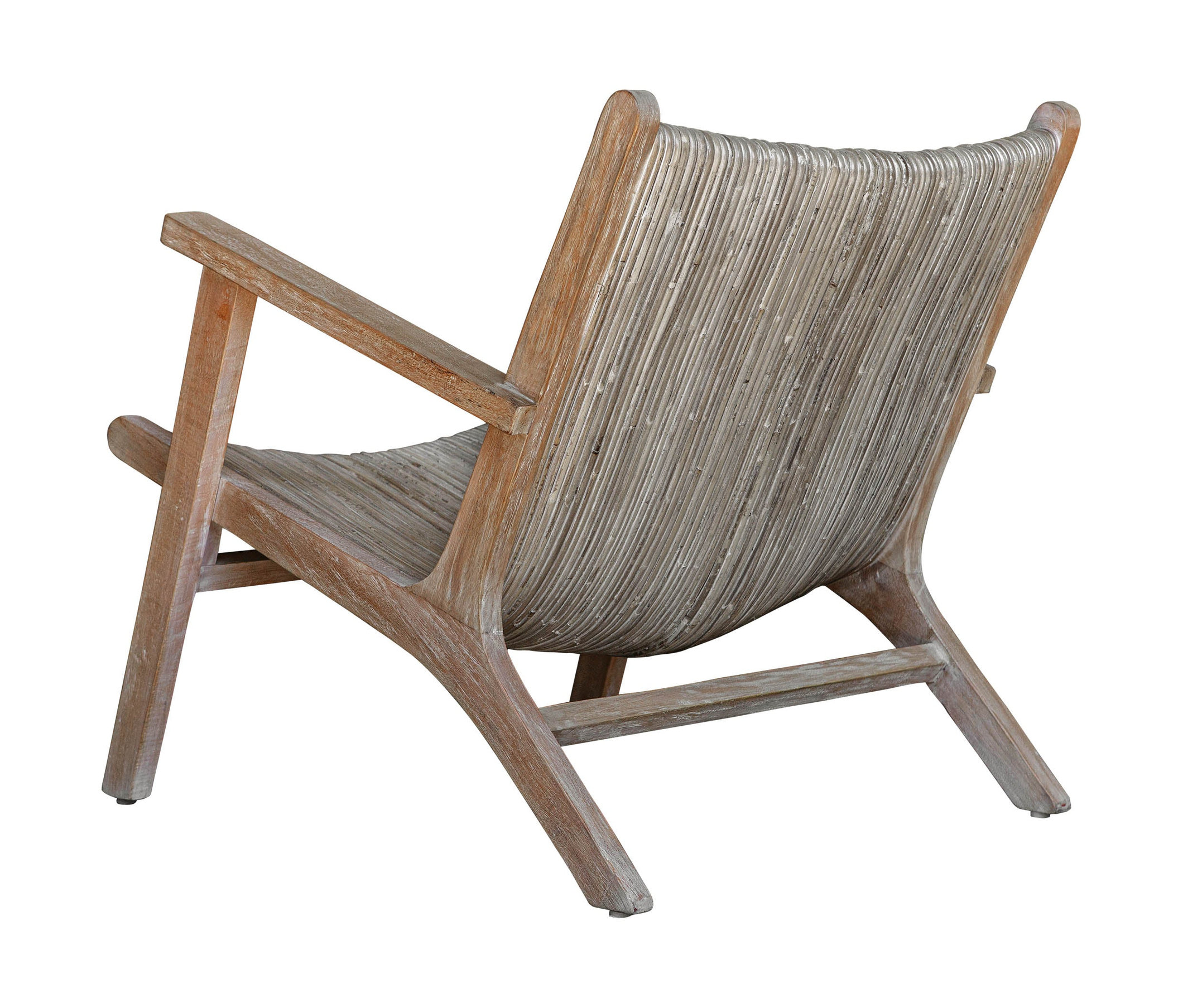 Uttermost Aegea Rattan Accent Chair - Tropical - Armchairs And Accent ...