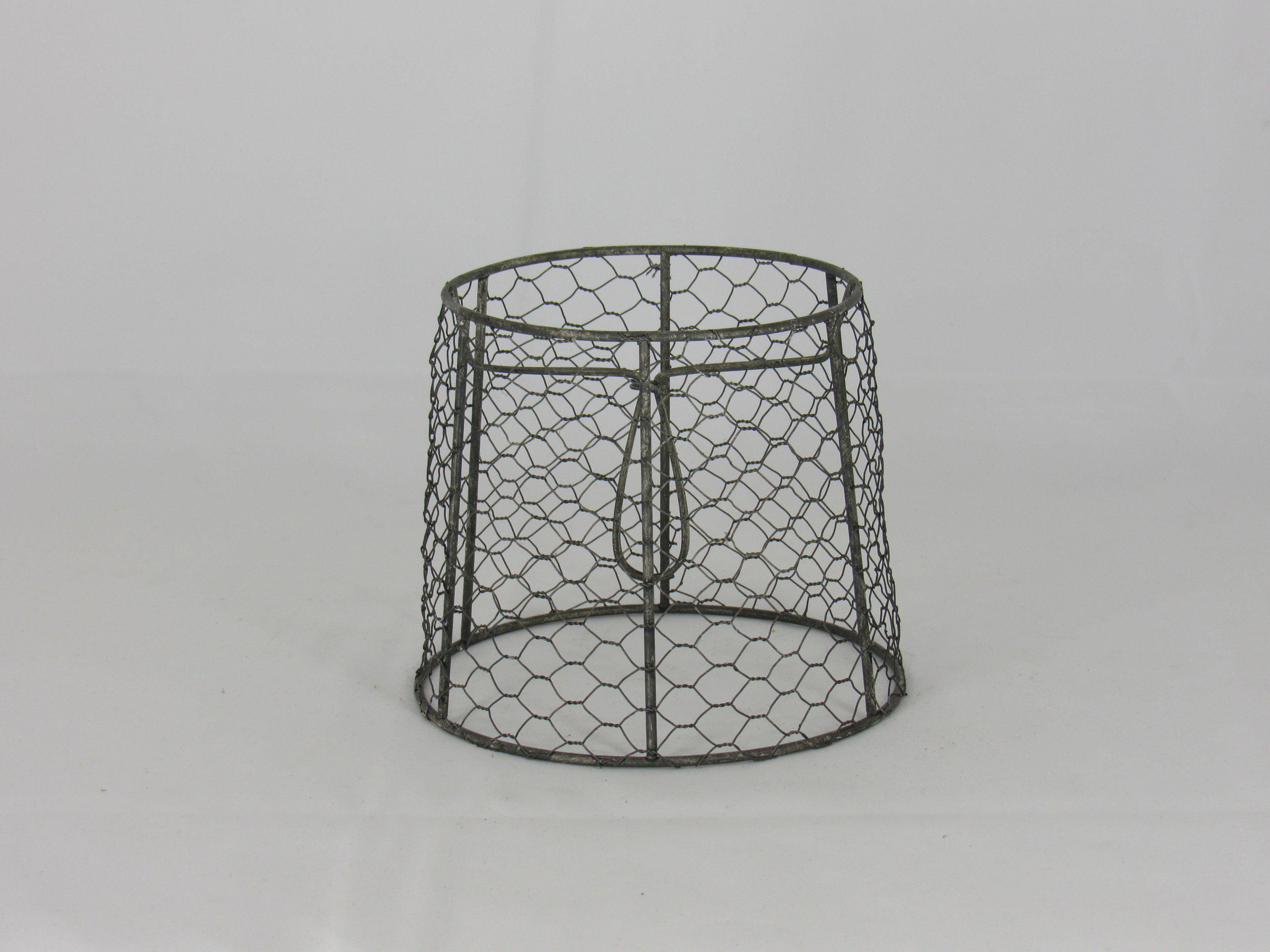 6 Wire Cage Lamp Shade Albert Estate LTD 6-Wire Clip-On Lamp Shade ...