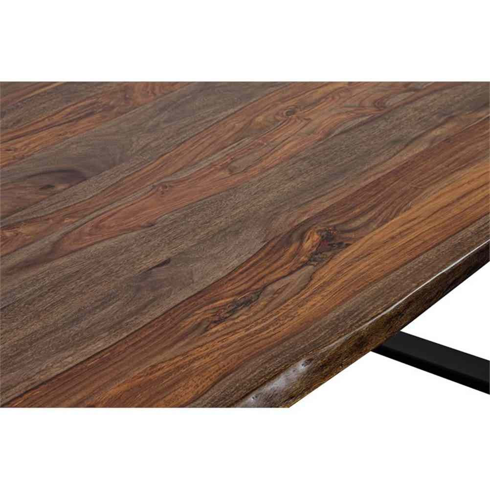 Porter Designs Manzanita Solid Sheesham Wood Dining Table - Brown ...
