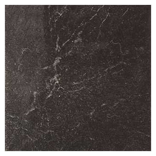 Black Marble Vinyl Floor Tiles 20 Pcs Adhesive Flooring - Actual 12'' x ...