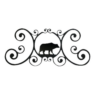 Rooster Over Door Plaque - Rustic - Metal Wall Art - by Village Wrought ...