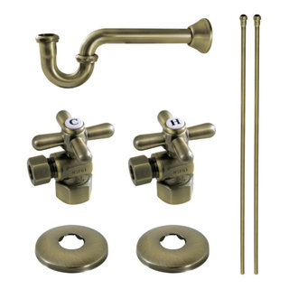 KPK10XP-P Plumbing Supply Kit Combo, 30" (L) x 3/8" (W) x 3/8" (H ...