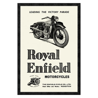 "Royal Enfield Motorcycles: Leading the Victory Parade" by Unknown ...