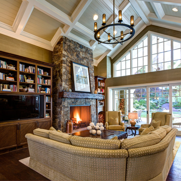 75 Family Room Library Ideas You'll Love - June, 2026 | Houzz