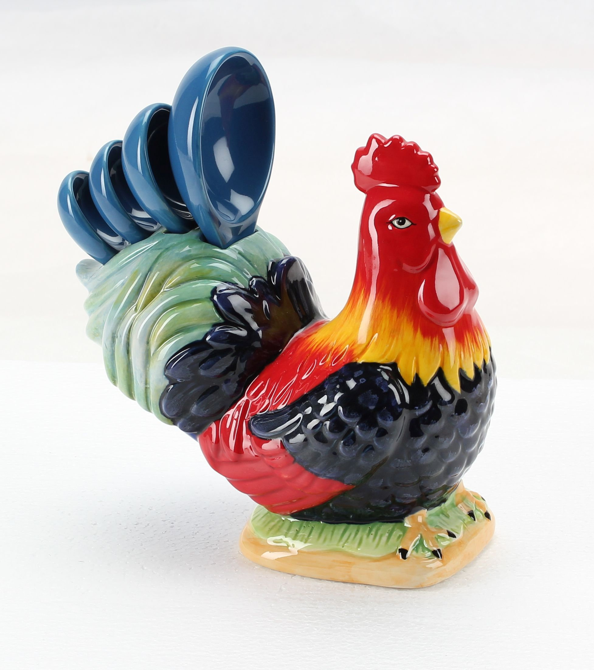 Rooster Measuring Spoons - Farmhouse - Measuring Spoons - by Omniware ...