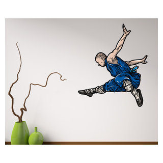 Kung Fu Vinyl Wall Decal KungFuUScolor004, 23 in. - Contemporary - Wall ...